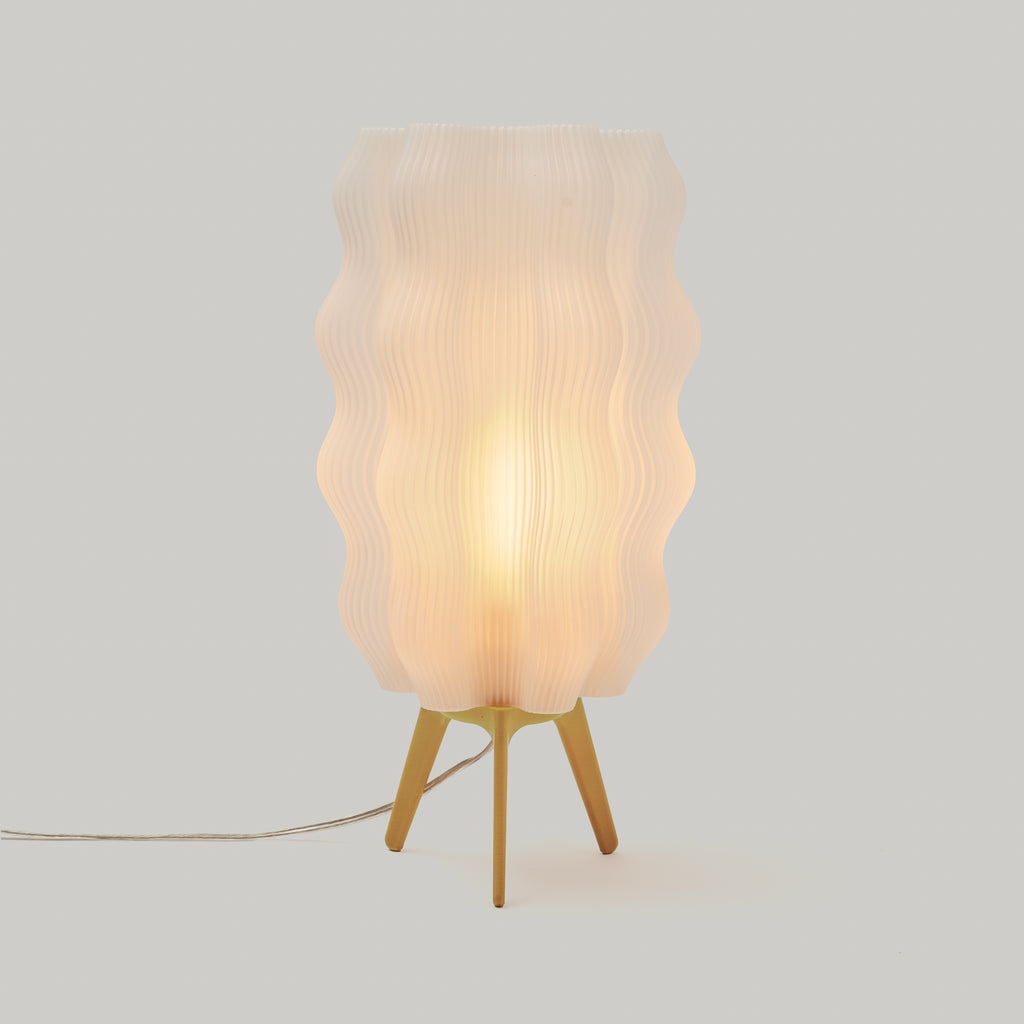 Wooj The Original Wavy Lamp | 3D Printed Designer Mid Century Table Lamp