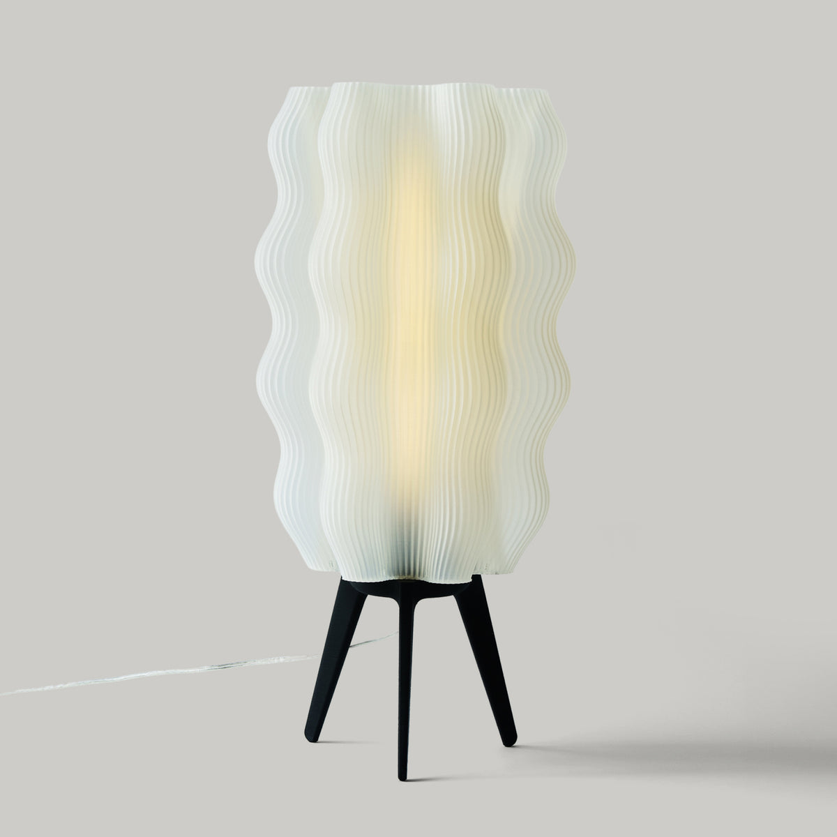 Wooj Mega Wavy Lamp | 3D Printed Recycled Plastic Lamp