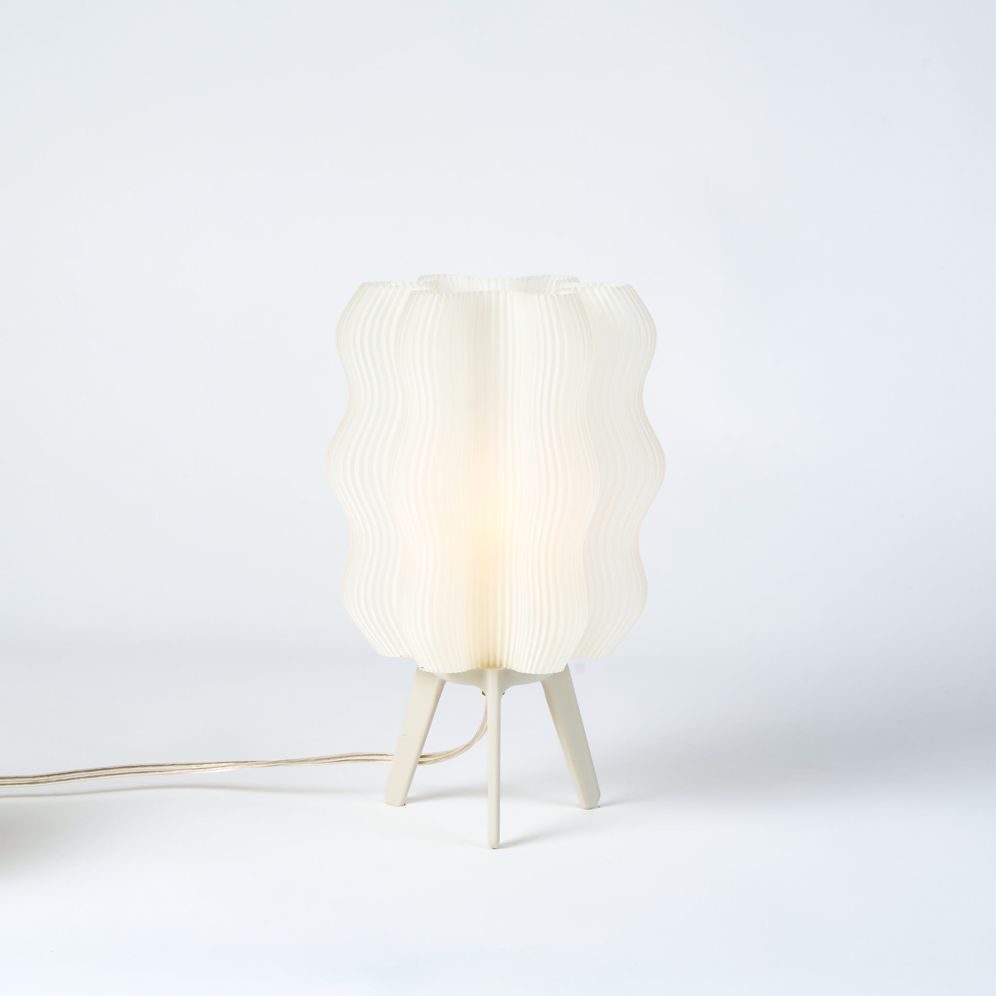 Wooj The Original Wavy Lamp | 3D Printed Designer Mid Century Table Lamp